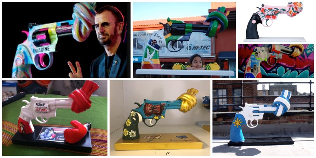 The knotted gun | The Non-Violence Project Foundation